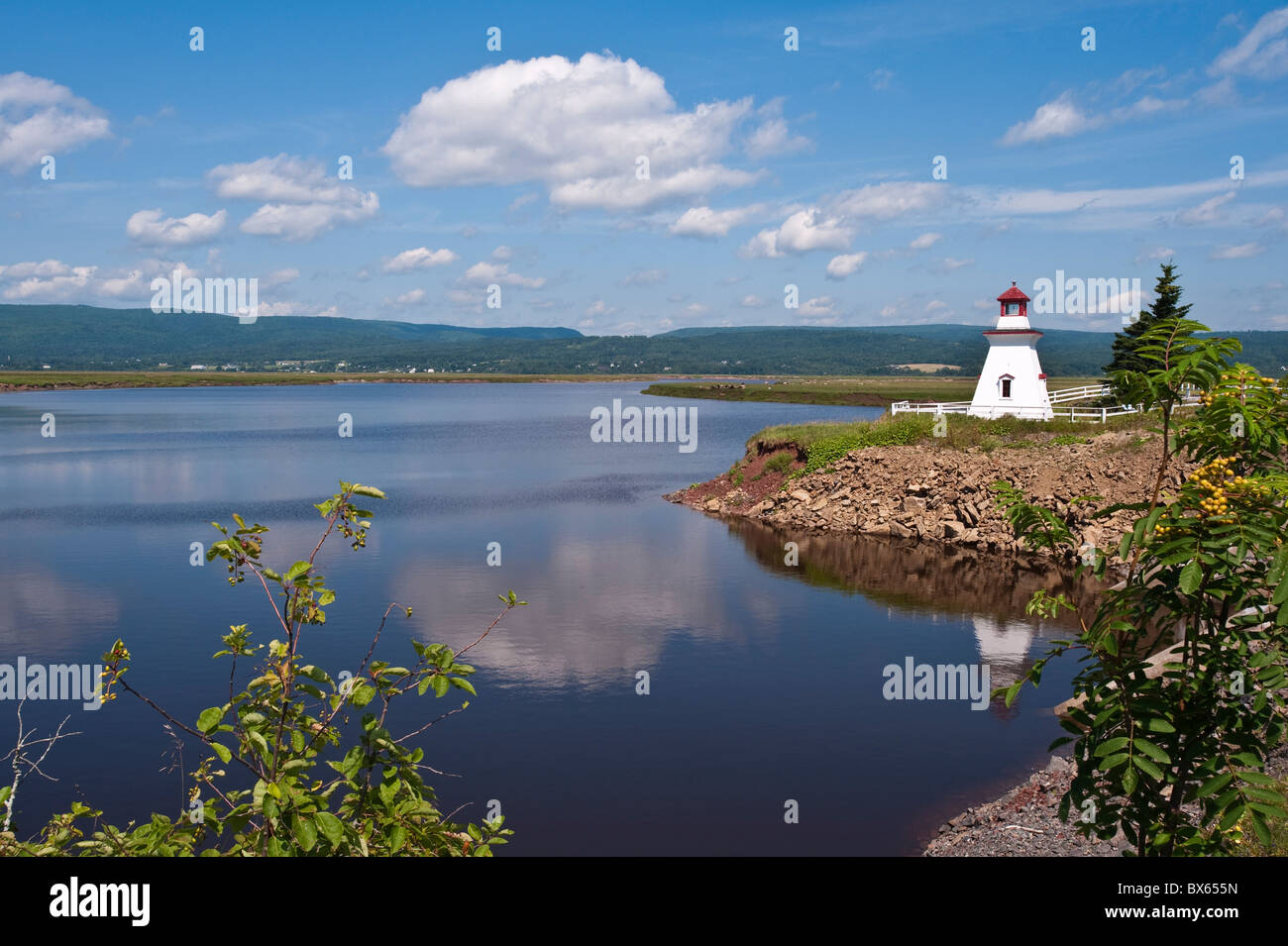 Anderson Hallow Lighthouse in Riverside-Albert, New Brunswick, Canada ...