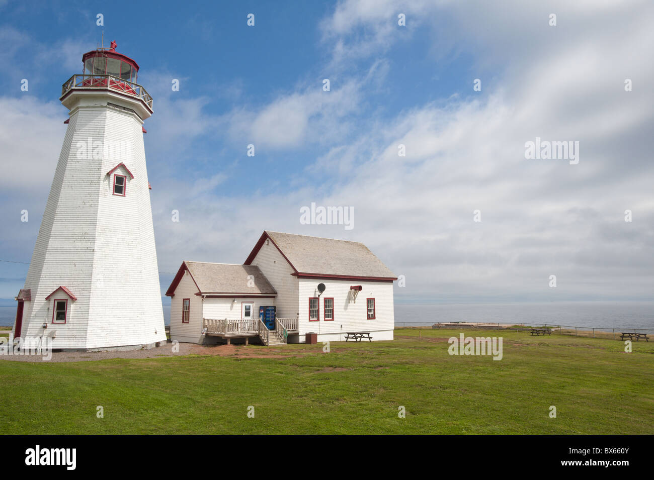 East Point Lighthouse, East Point, Prince Edward Island, Canada, North ...