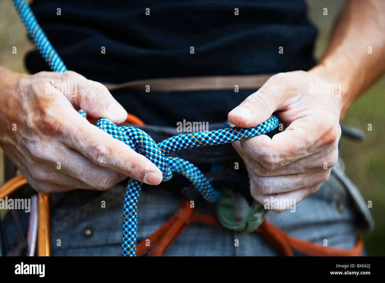 Climbing knot hi-res stock photography and images - Alamy