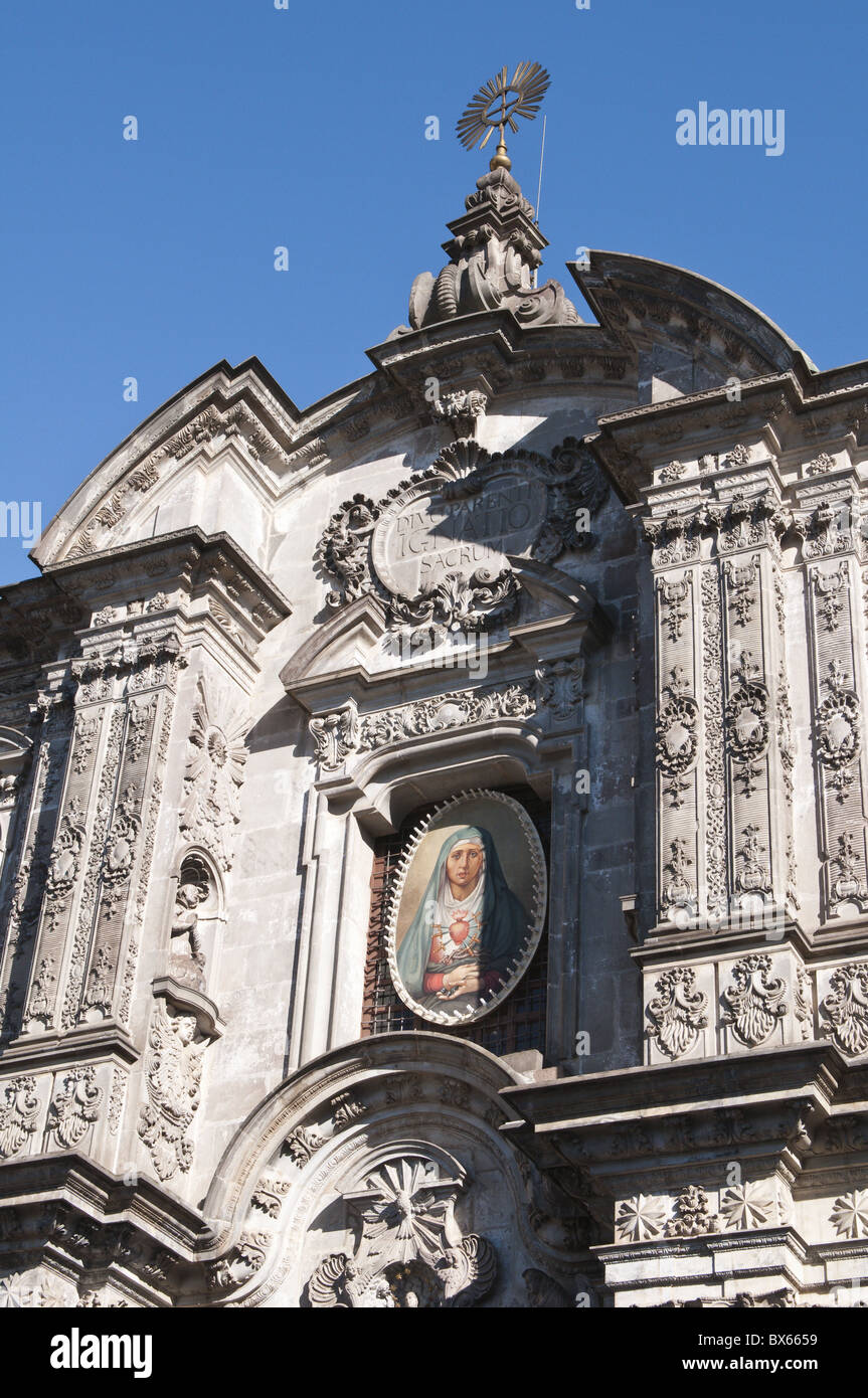 La Compania church, Historic Center, UNESCO World Heritage Site, Quito ...