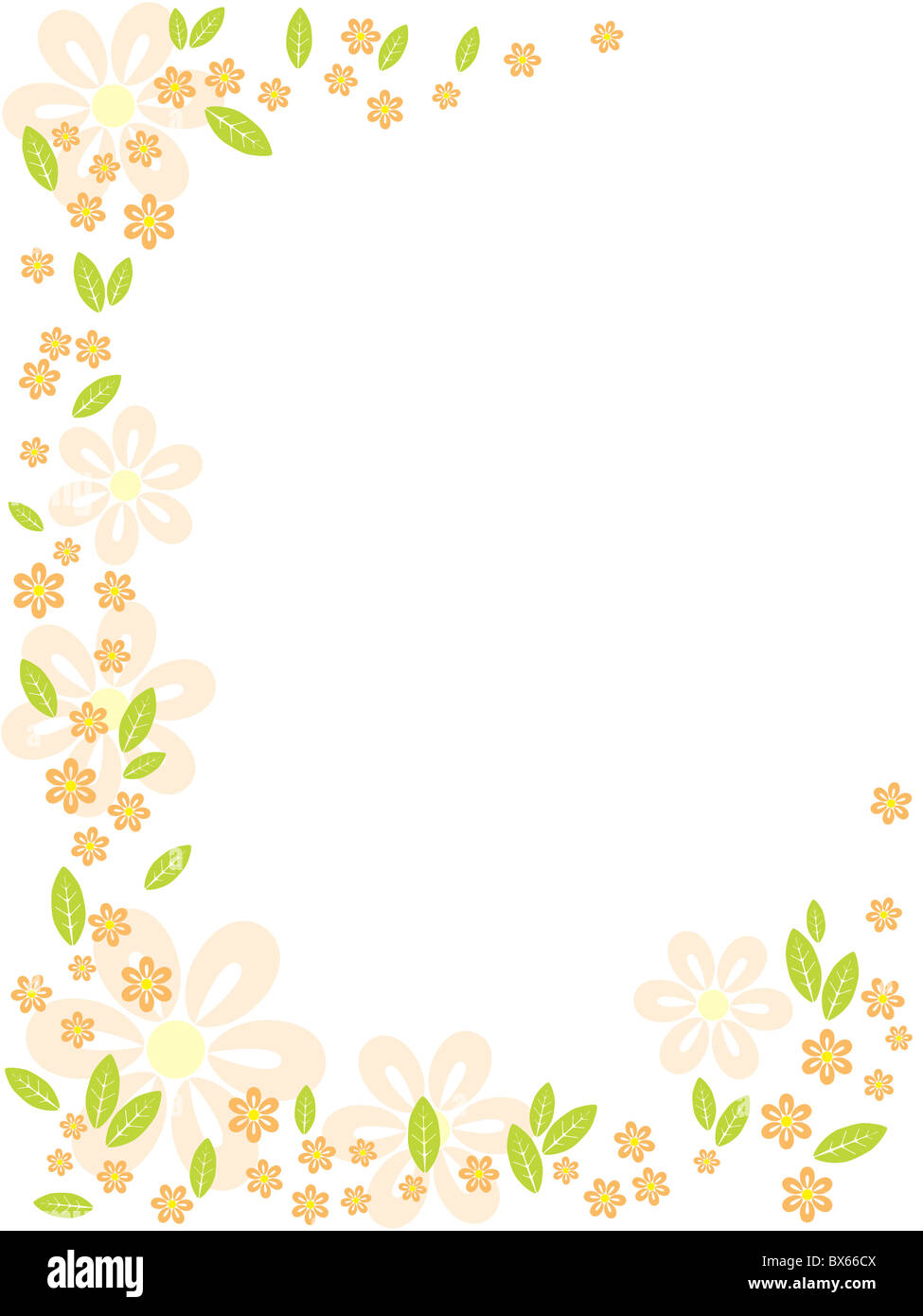Curly floral frame hi-res stock photography and images - Alamy