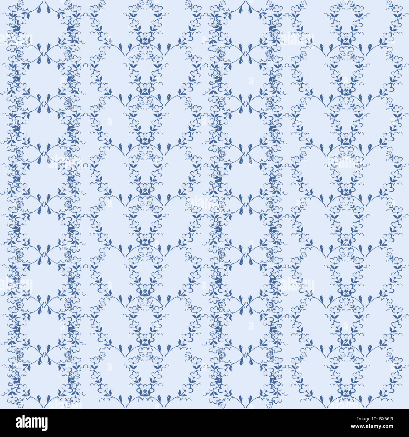 Seamless wallpaper of classic floral pattern Stock Photo - Alamy