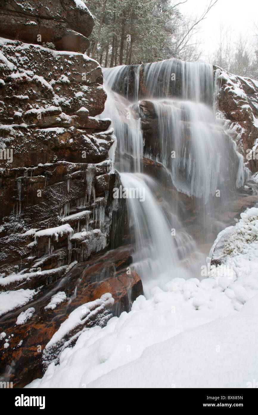 Franconia Notch State Park - Avalanche Falls in Lincoln, New Hampshire ...