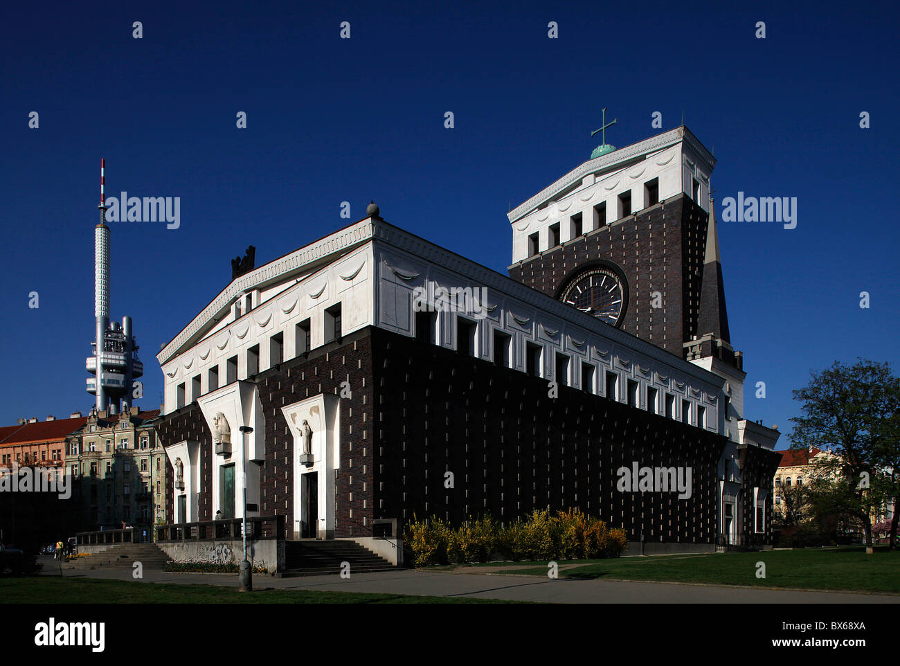 church of the Most Immaculate, architect Josip Plecnik Stock Photo - Alamy