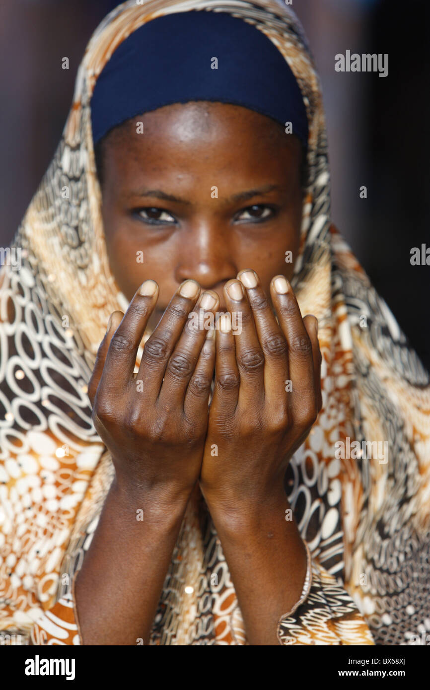 African Muslims Praying