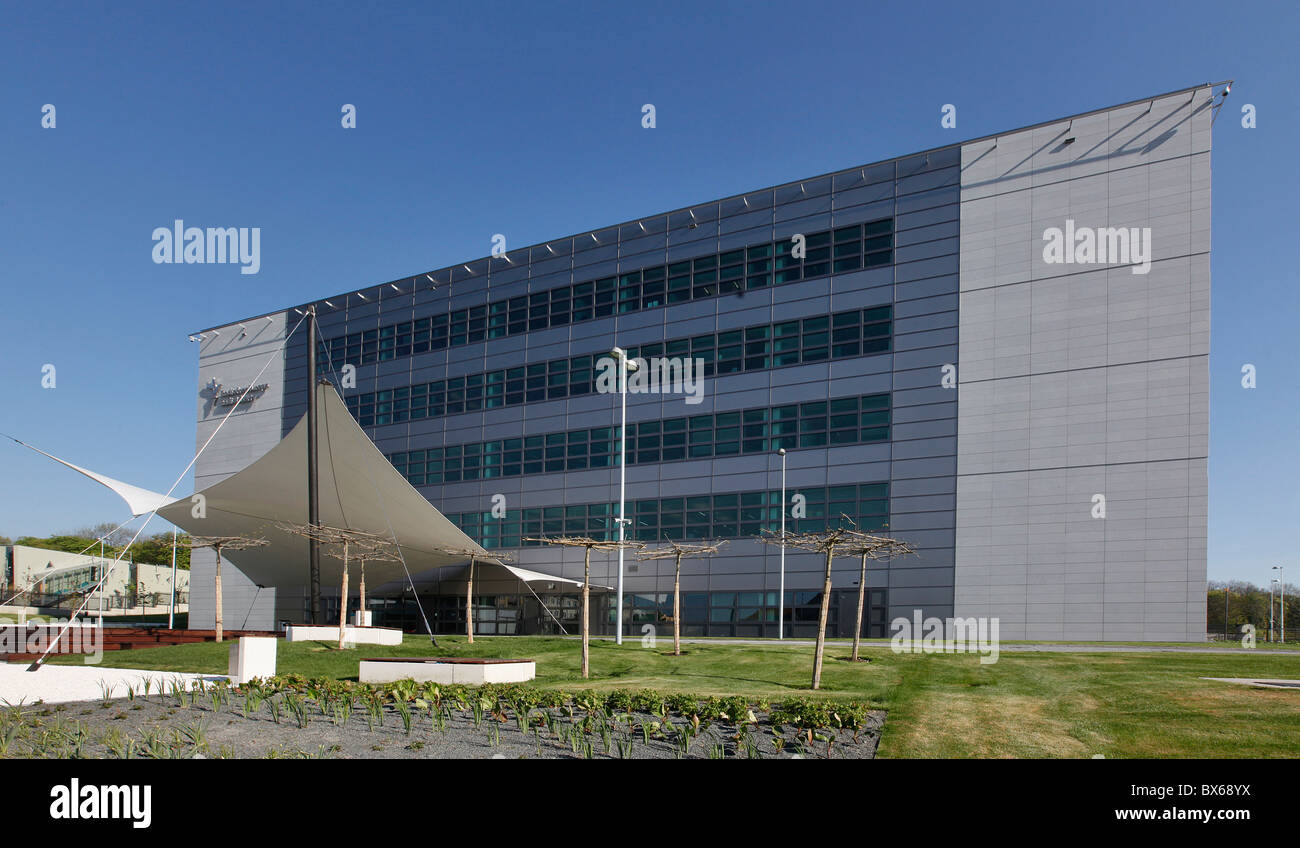 The new building of Radio Free Europe/Radio Liberty in Prague on a file ...