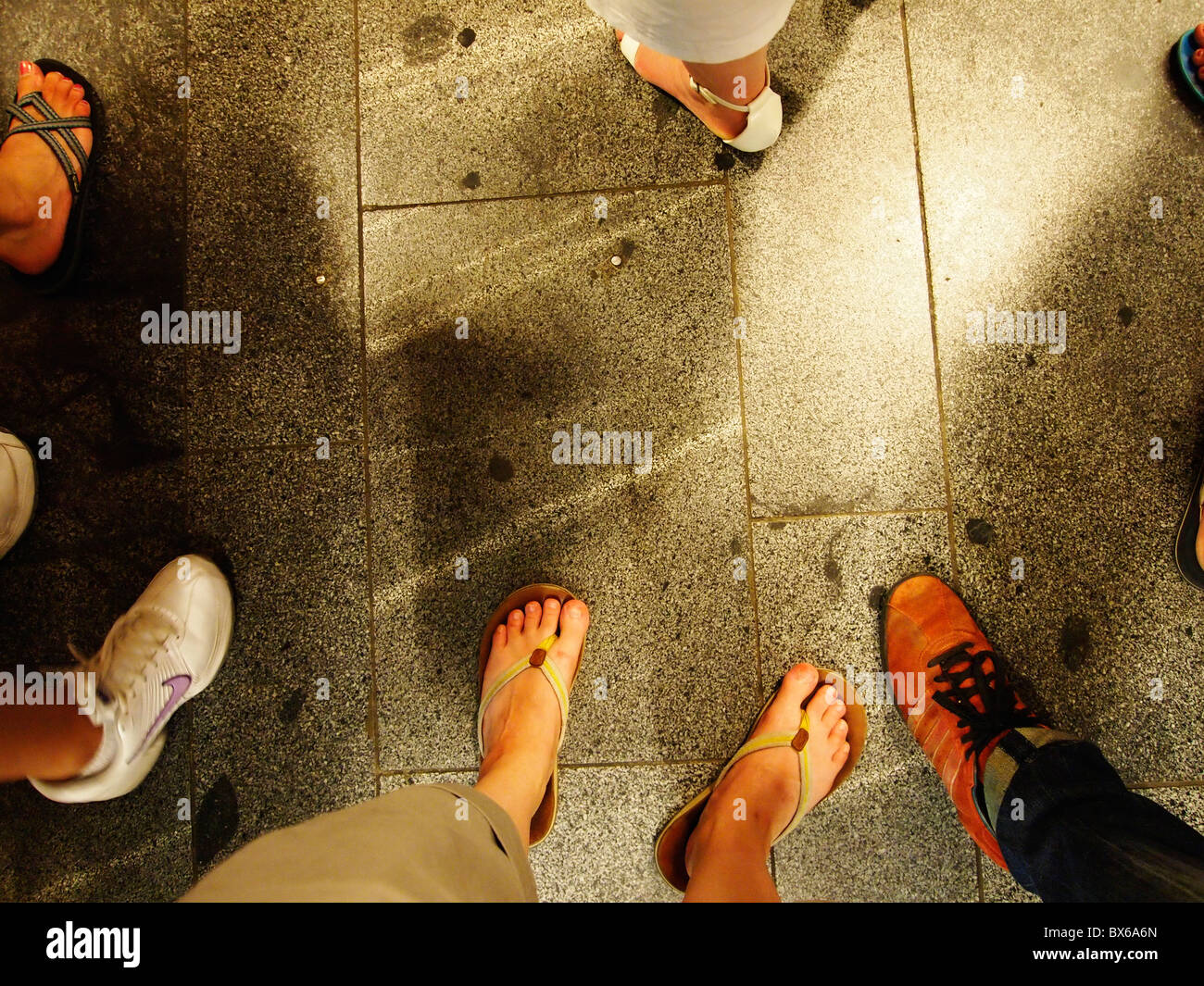 Pedestrian, walkers legs, shoes. (CTK Photo/Josef Horazny Stock Photo ...