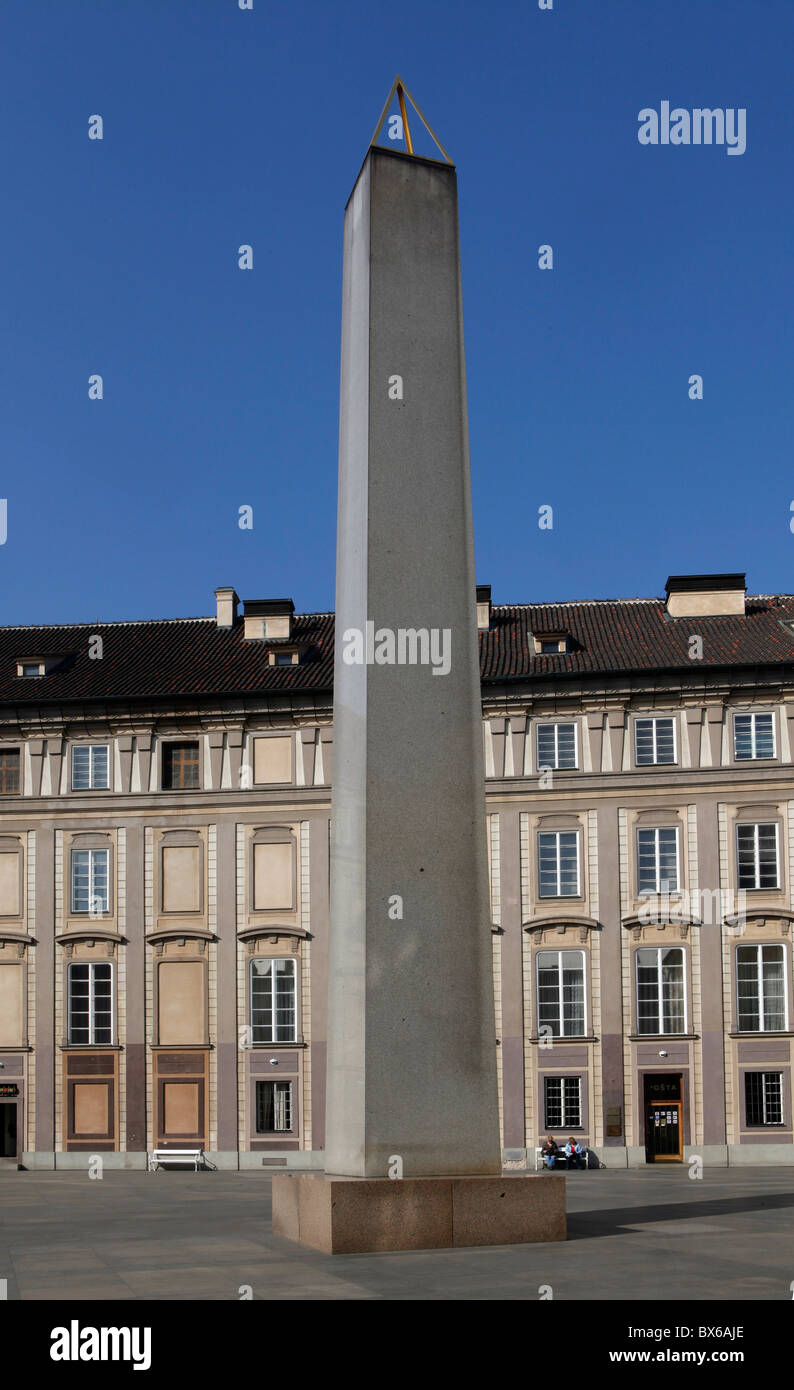 monolith, Prague Castle Stock Photo - Alamy