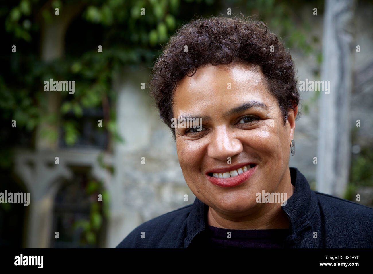 Jackie Kay headshot at The Telegraph Ways With Words Literary Festival ...