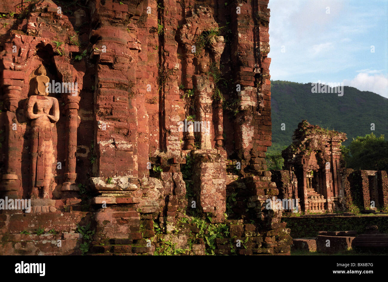 My Son, Champa temple, detail Stock Photo - Alamy