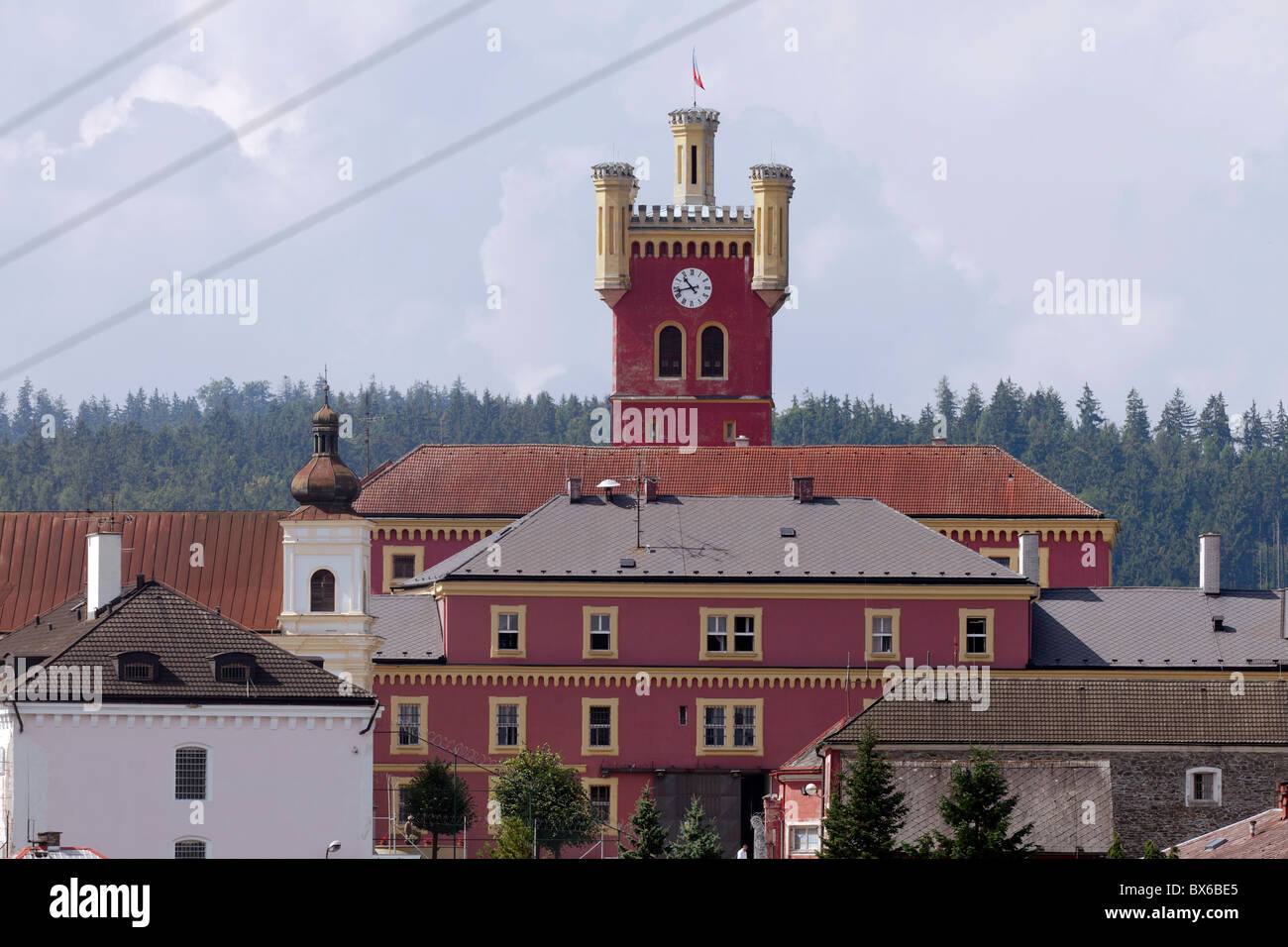 Mirov Prison, protected, guarded detention facility, in Czech Republic ...