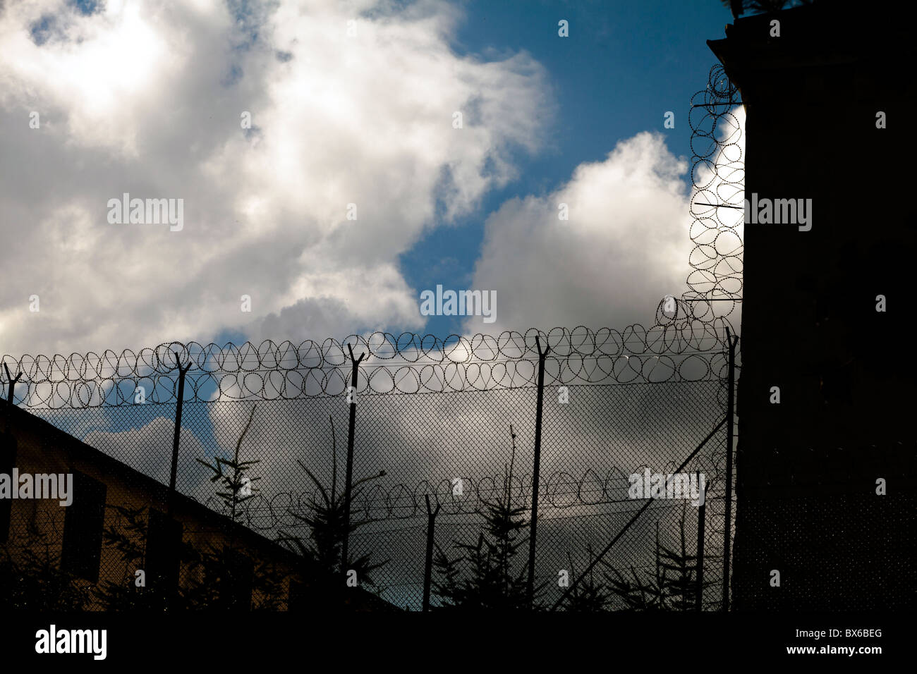 Mirov Prison, protected, guarded detention facility, in Czech Republic ...