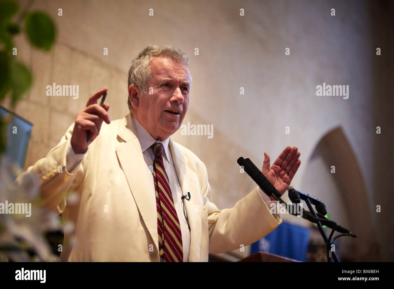 Martin Bell at The Telegraph Ways With Words Literary Festival ...