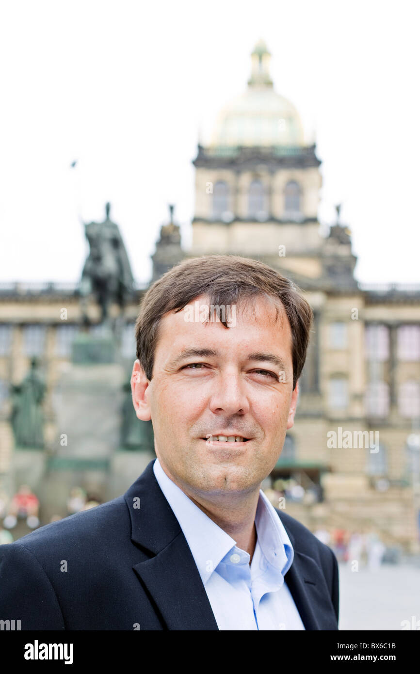 Prague venceslav square hi-res stock photography and images - Alamy