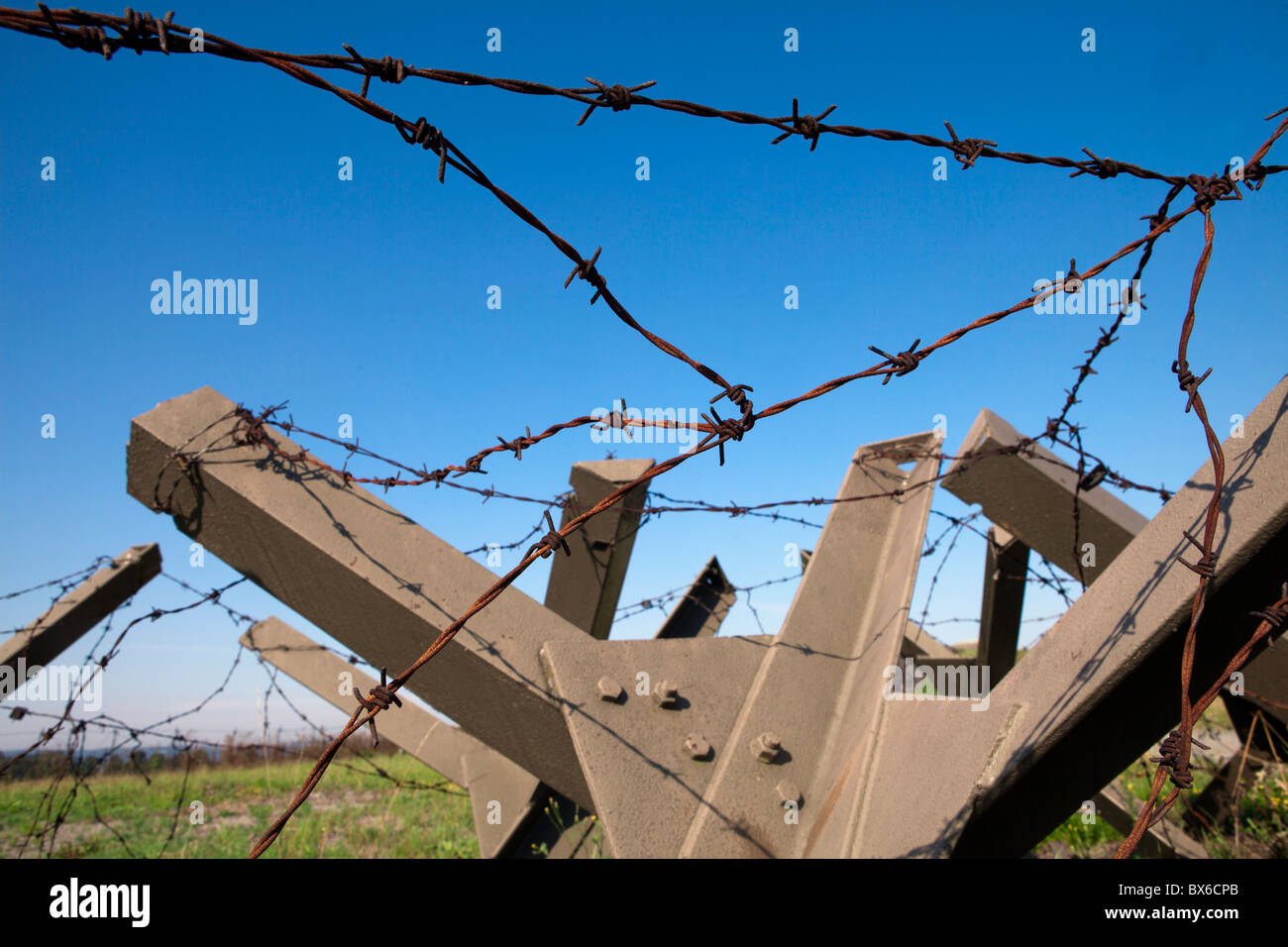 Anti Tank Barriers High Resolution Stock Photography and Images - Alamy
