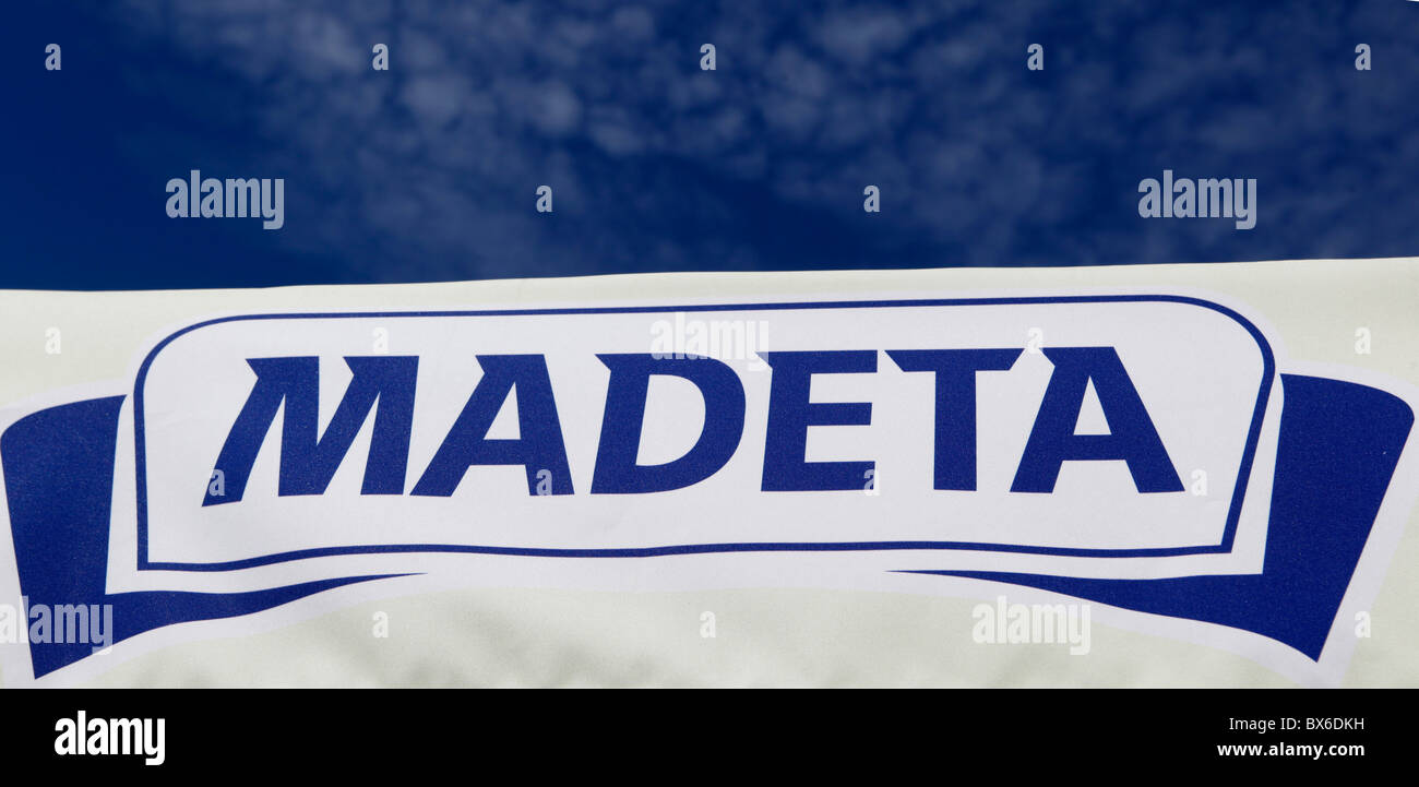 Madeta company, milk products, production Stock Photo - Alamy