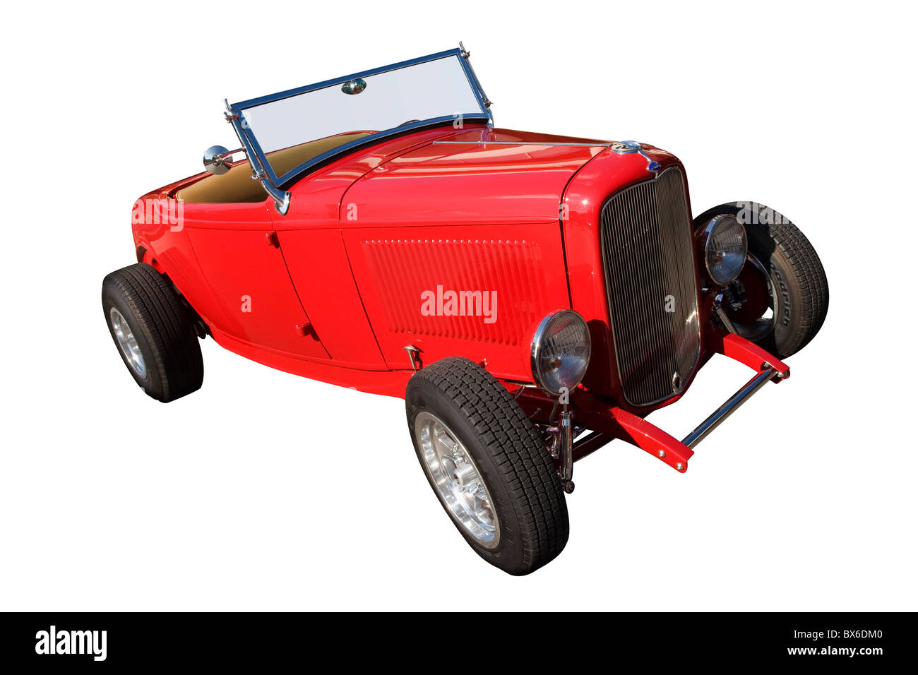 Auto- Red Ford Hot Rod. Springfield, Ohio, USA Stock Photo - Alamy