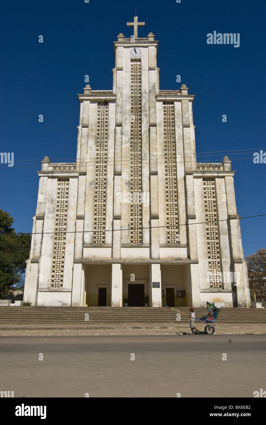 Modern church in Mahajanga, Madagascar, Africa Stock Photo - Alamy