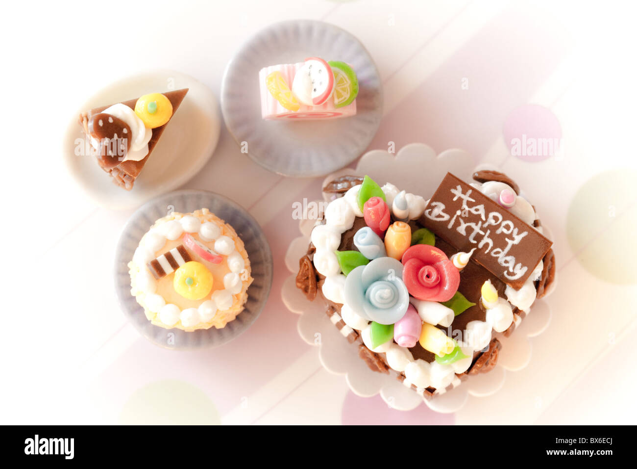 Birthday cake holiday torte hi-res stock photography and images - Alamy