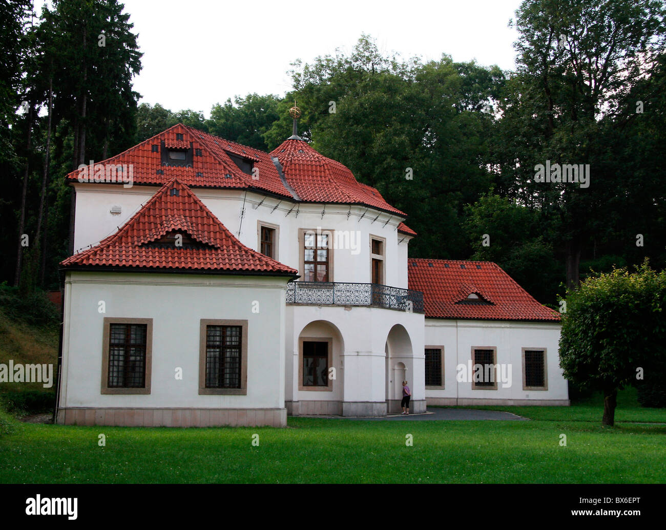 The oldest friary in bohemia is benedictine monastery in brevnov hi-res ...