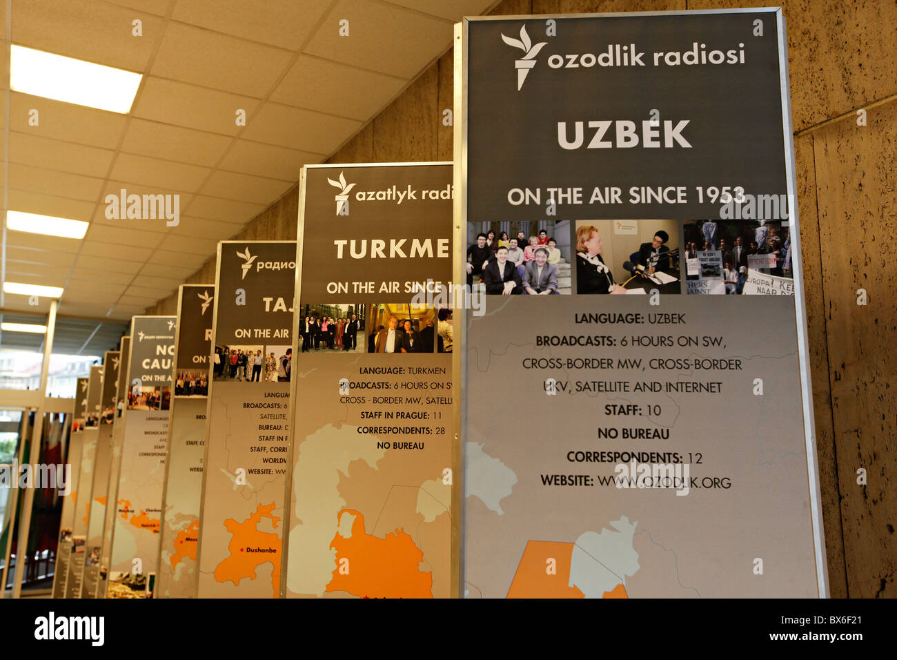 Radio Free Europe/Radio Liberty (RFE/RL Stock Photo - Alamy