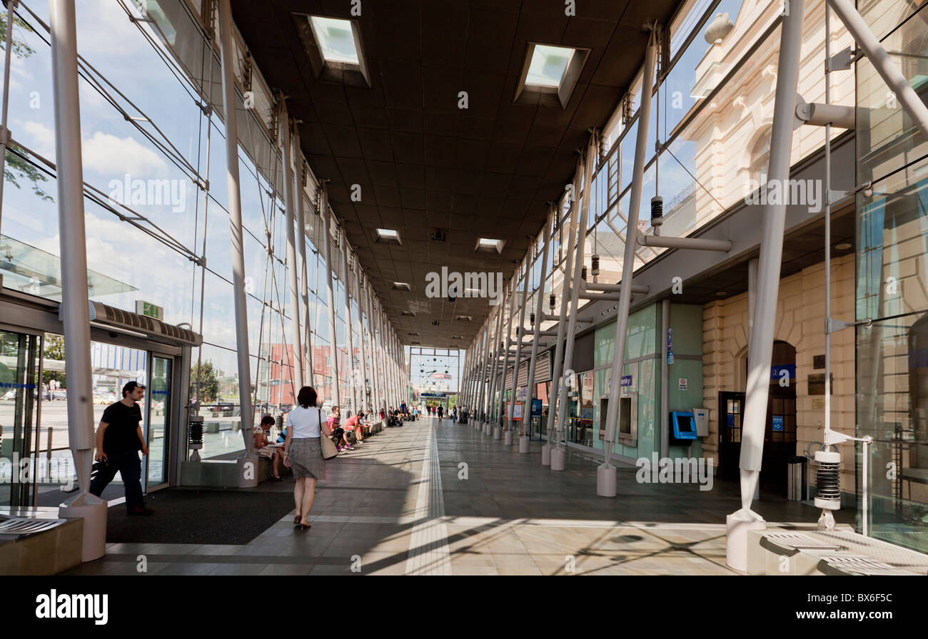 Newly reconstructed railway station in Ostrava Svinov Stock Photo - Alamy