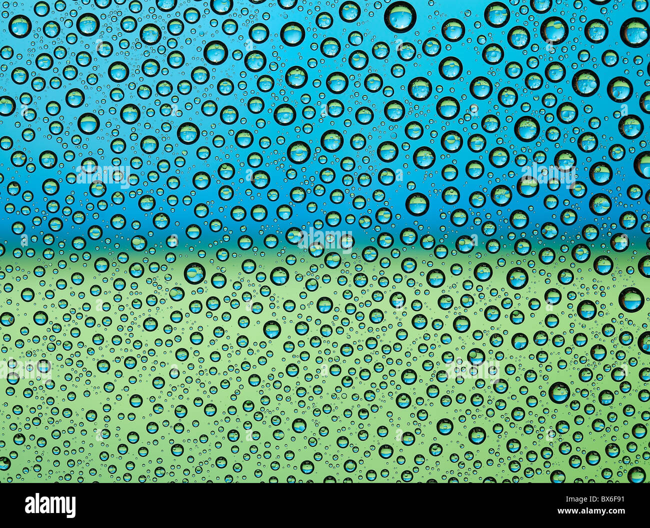 Rain drops on the window Stock Photo - Alamy