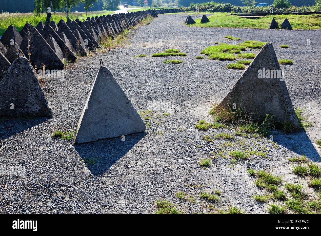 Anti-Tank barriers, Museum of the fortifications, Hlucin-Darkovicky ...