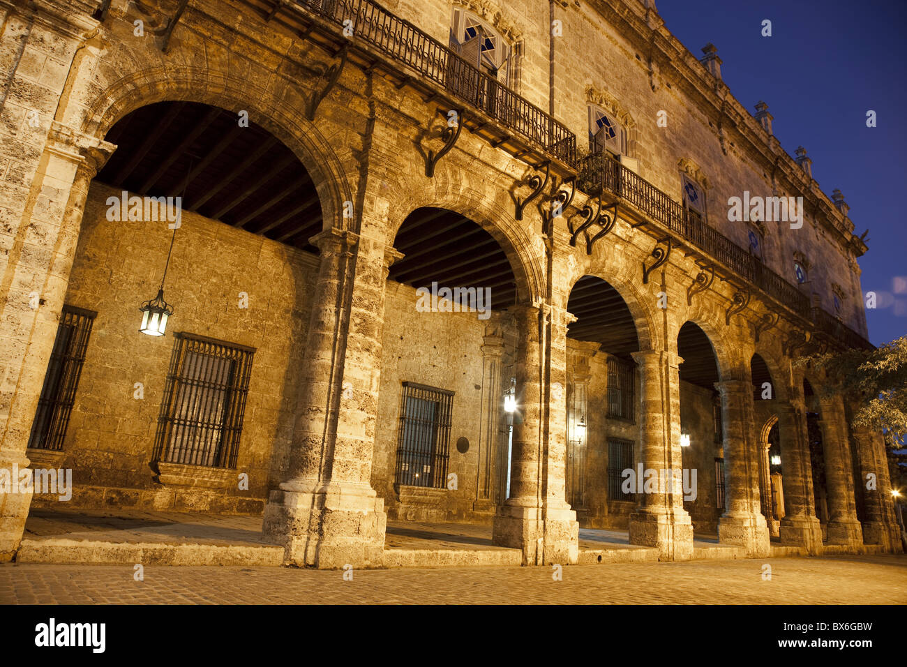 Palacio del Segundo Cabo dating from 1776, in the Plaza de Armas in Old ...