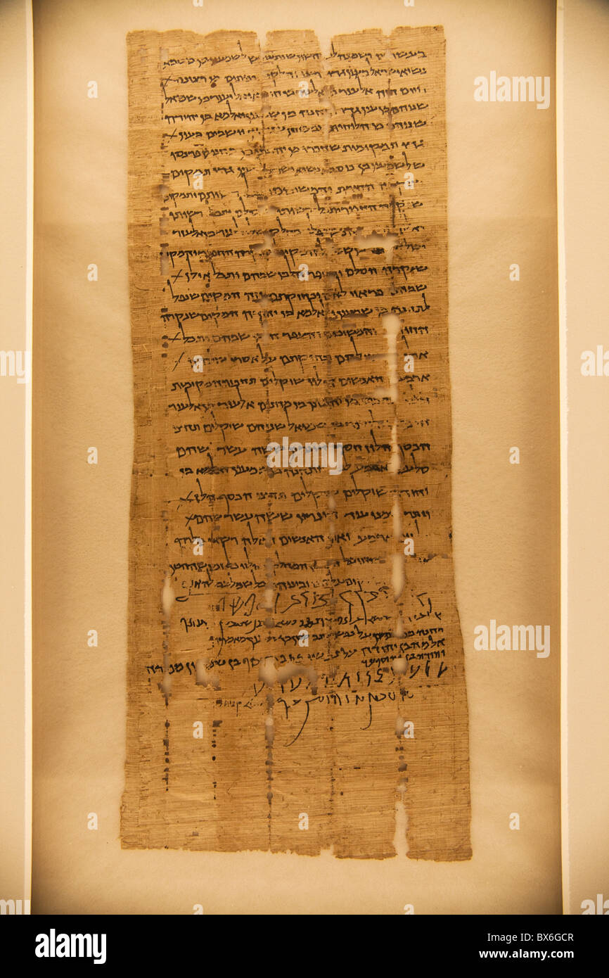 Dead Sea Scrolls High Resolution Stock Photography and Images - Alamy