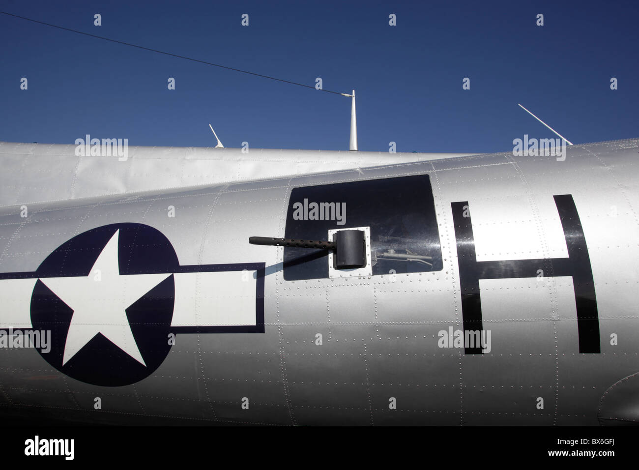 Aluminum Overcast restored B-17 Flying Fortress WWII era bomber flight gun waist insignia army ...