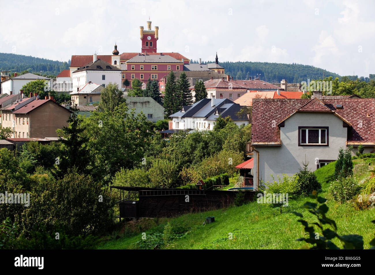 Mirov Prison, protected, guarded detention facility, in Czech Republic ...