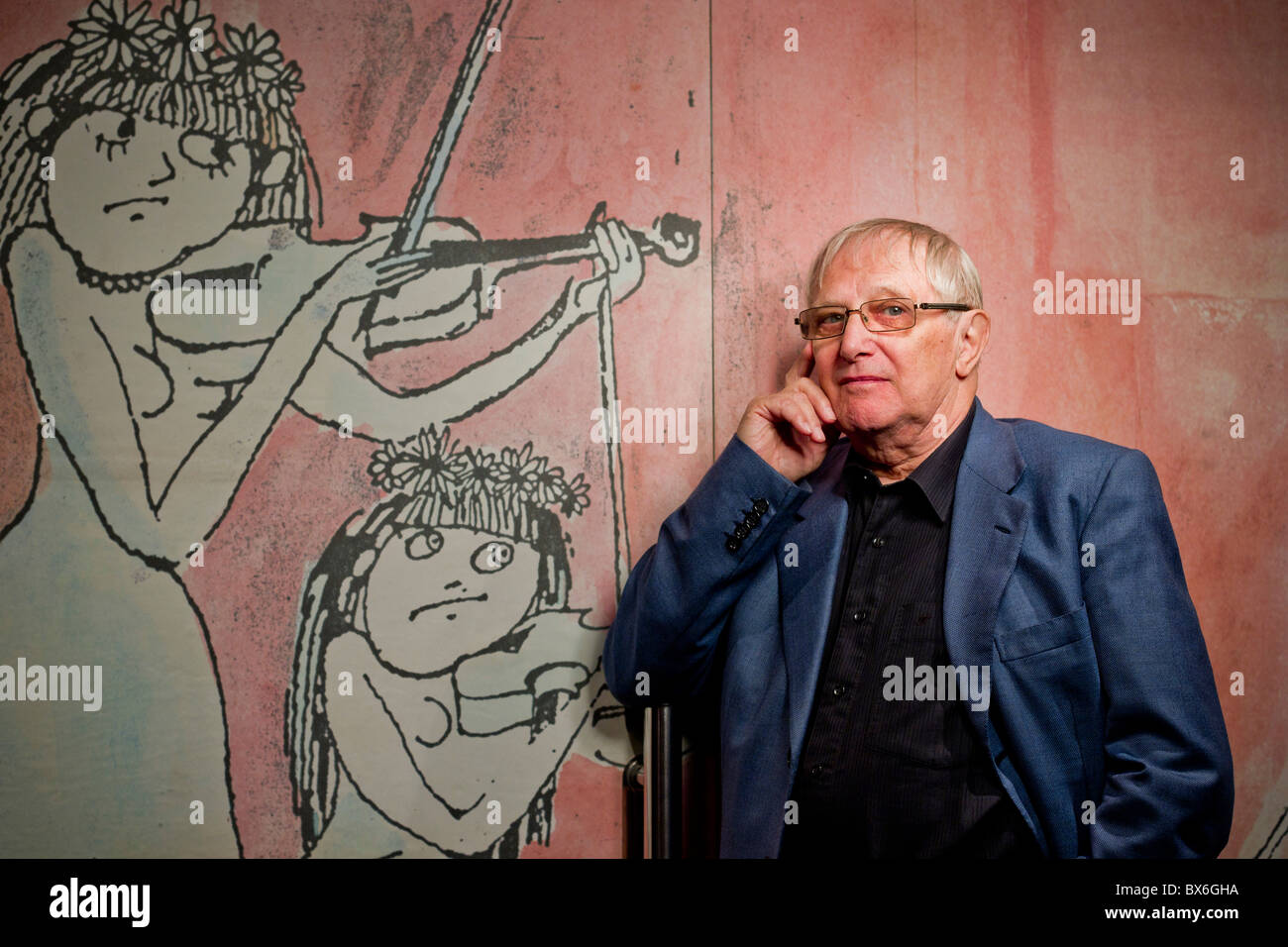 Jiri Suchy, Czech novelist, poet, singer, musician, Semafor Theatre ...