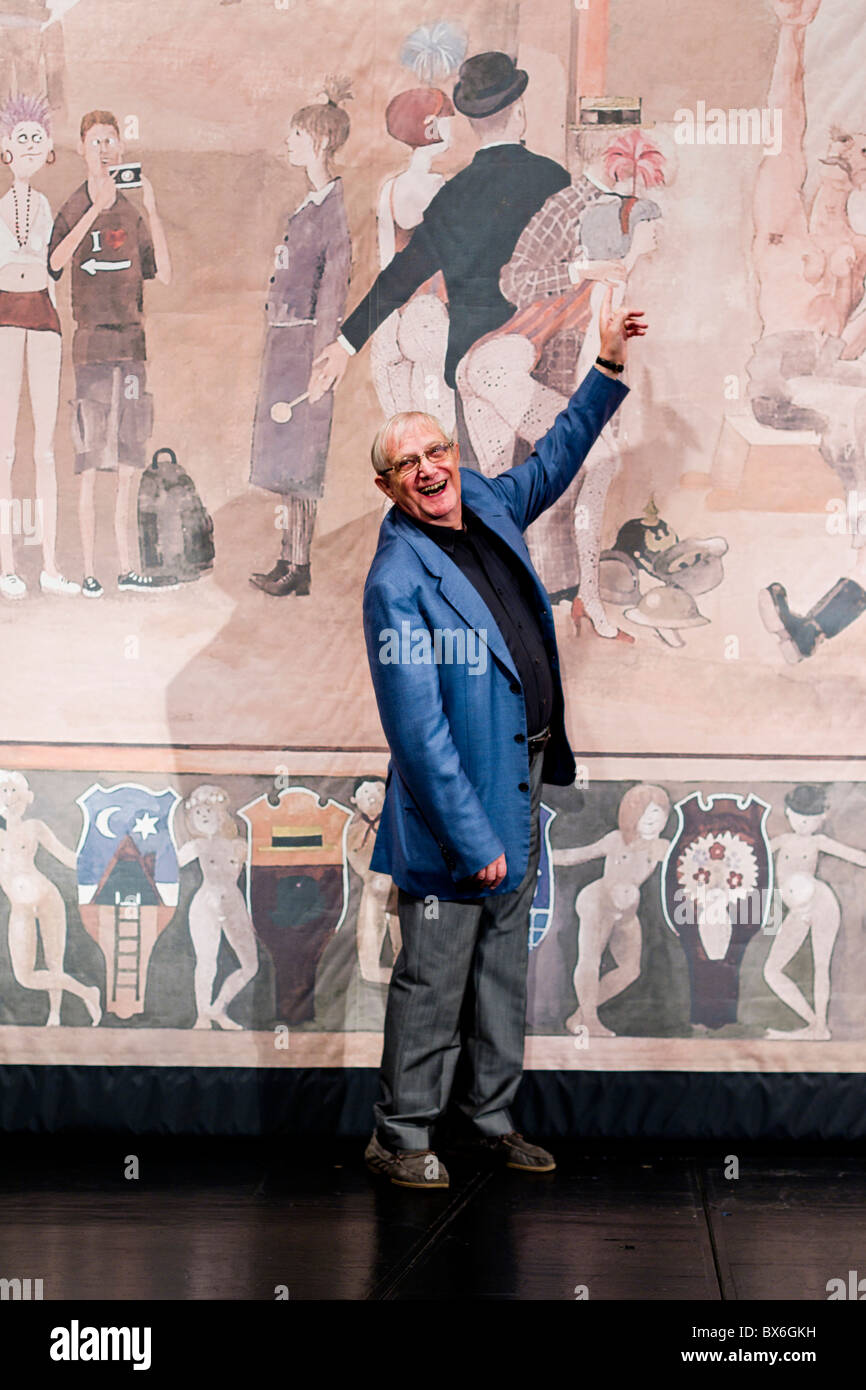 Musician and artist poses with his brother ondrej suchy hi-res stock ...