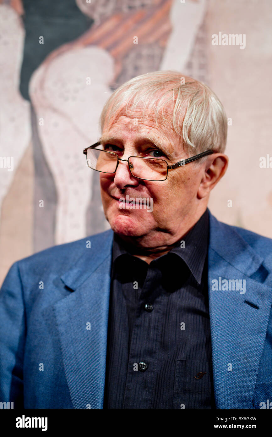 Musician and artist poses with his brother ondrej suchy hi-res stock ...