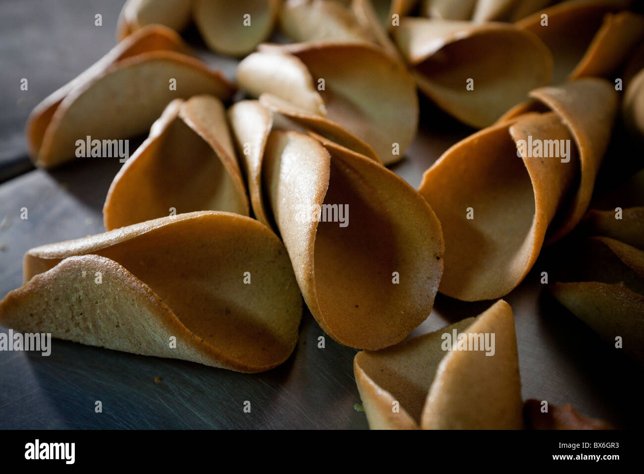 Stramberk Ears, bakery, Stramberk, production Stock Photo - Alamy