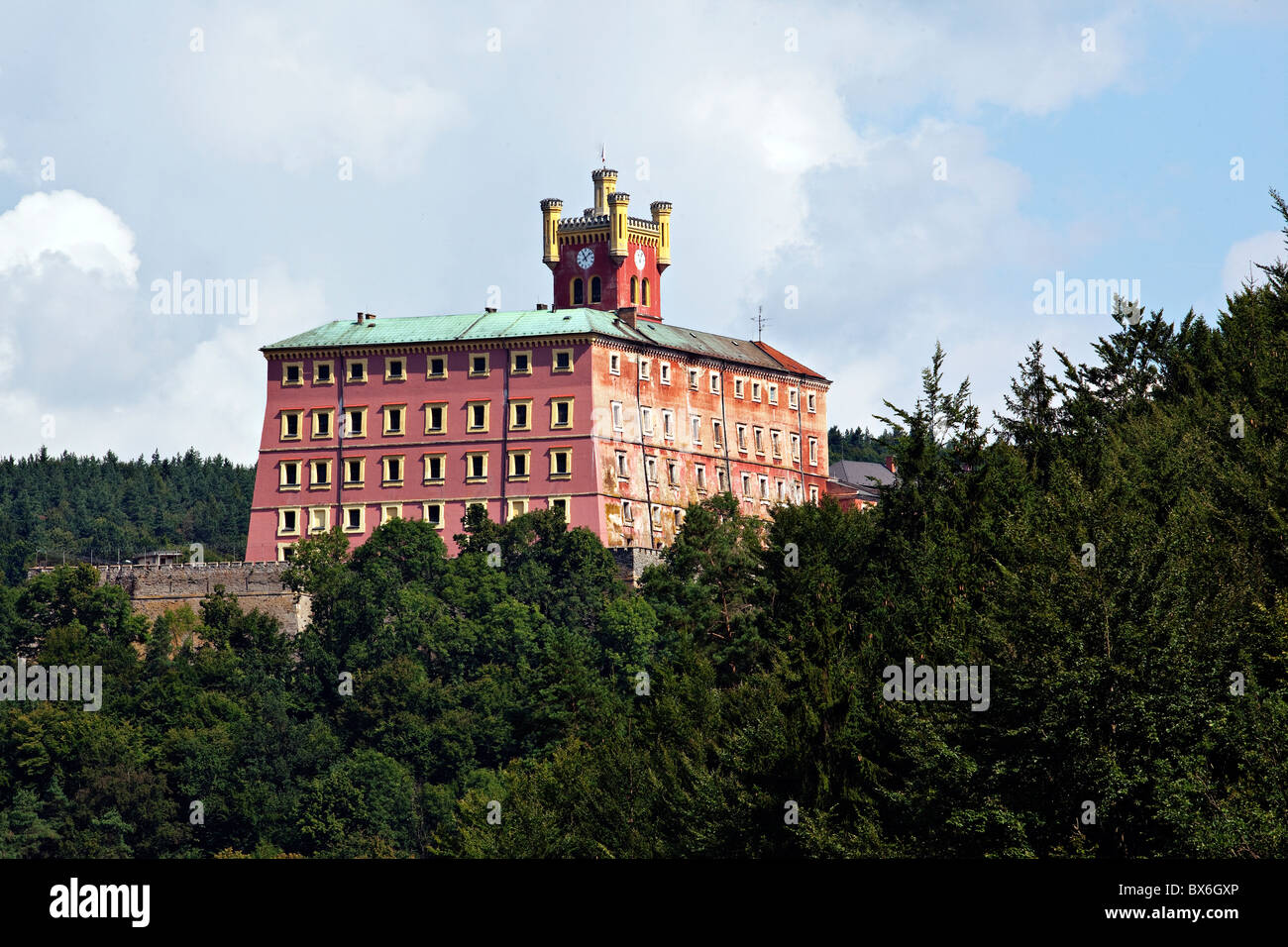 Mirov Prison, protected, guarded detention facility, in Czech Republic ...