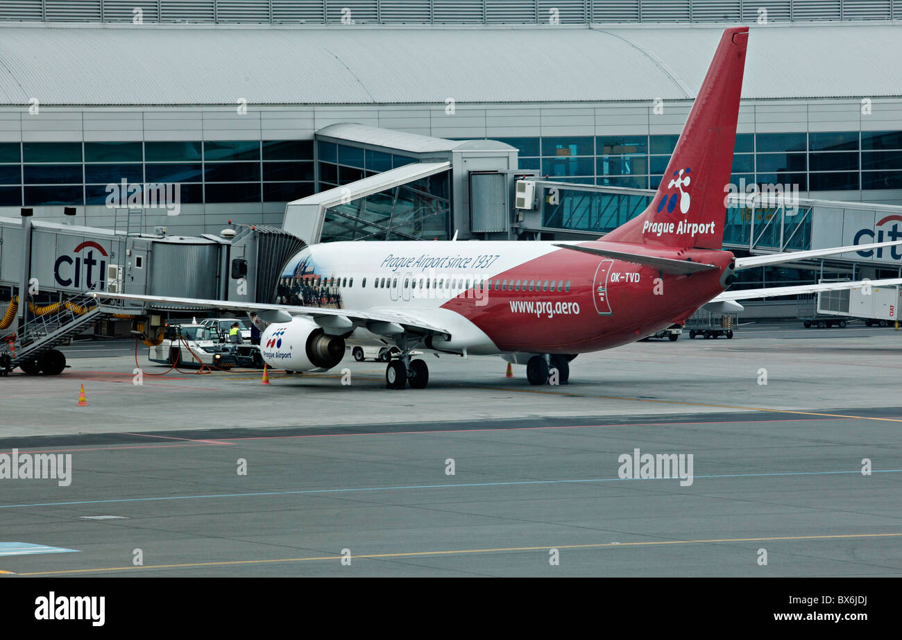Prague, Ruzyne, airport Stock Photo - Alamy