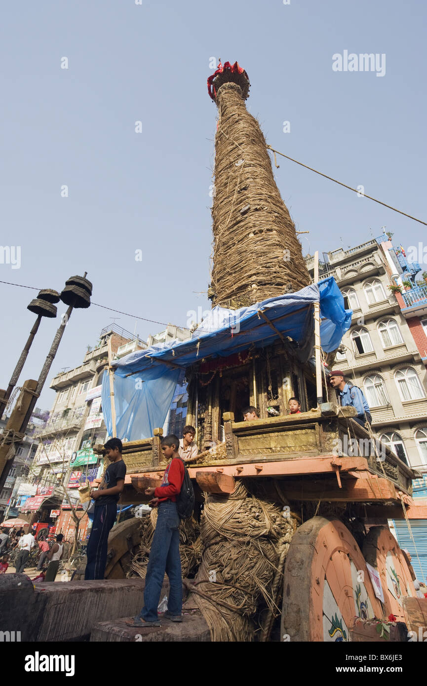 Machhendranath Chariot, Machhendranath Raath Jaatra festival, Patan ...