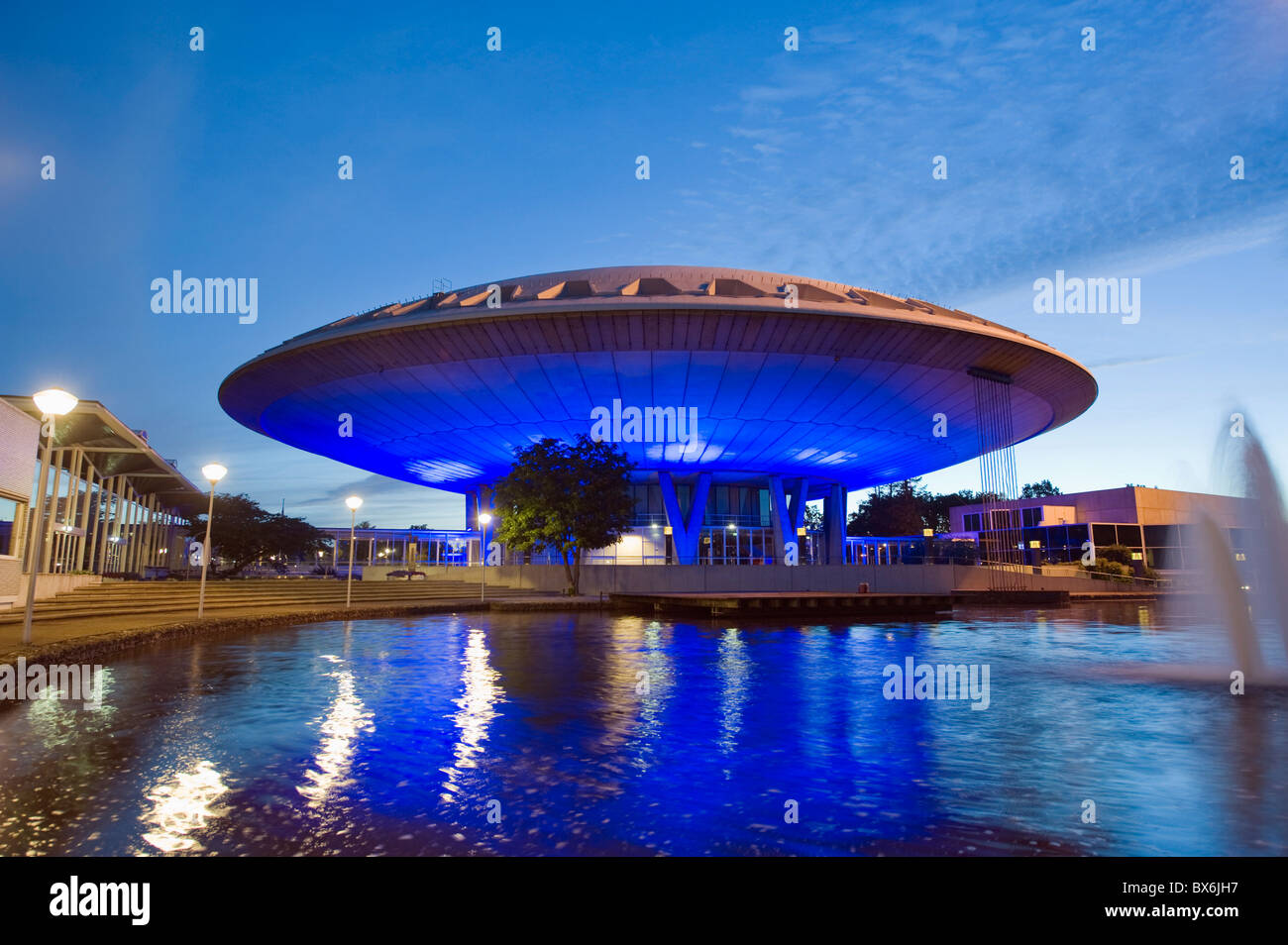 Evoluon built in 1996, exhibit on science and technology, by L. L. C ...