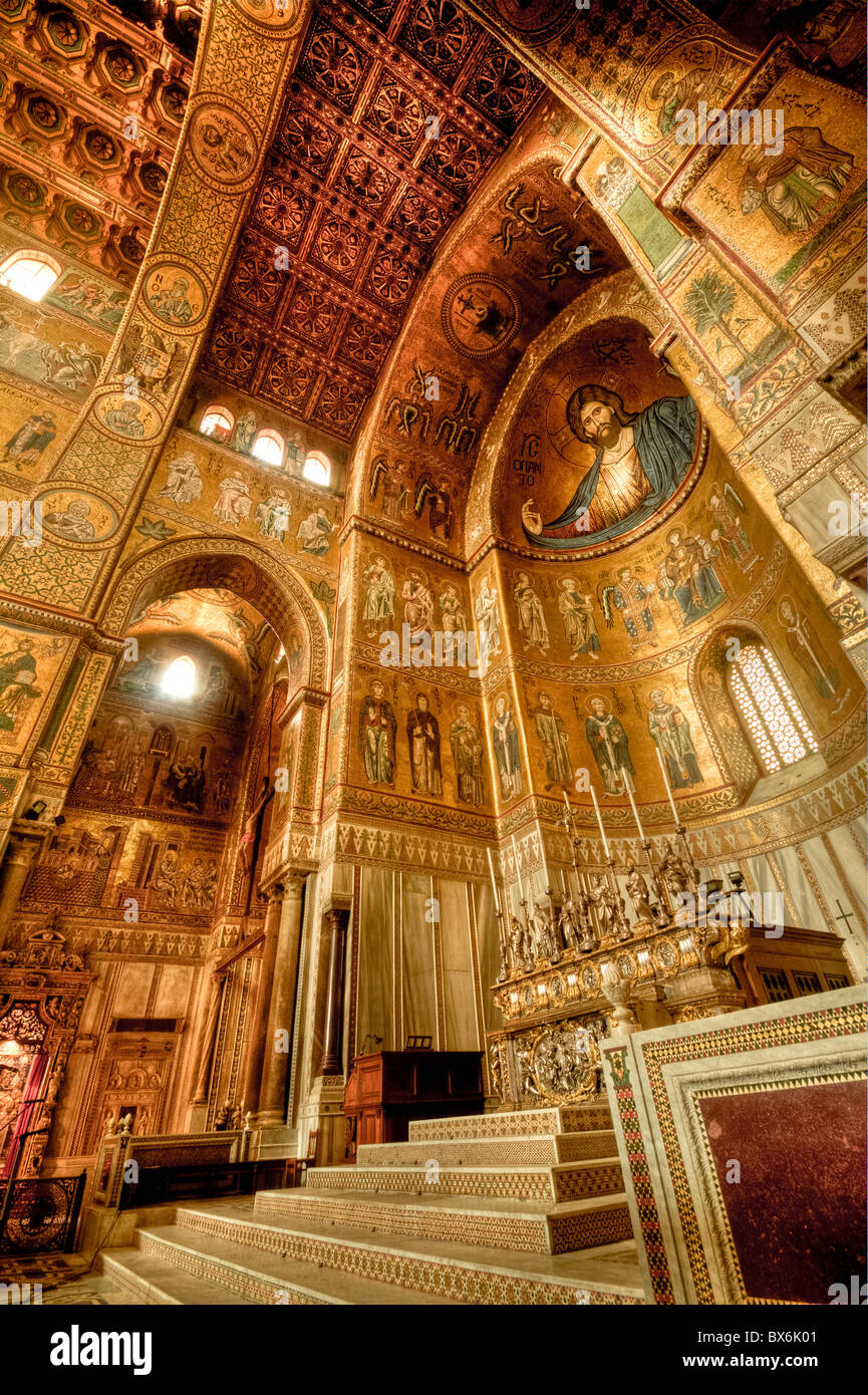 interior architecture design of church, Italy Stock Photo - Alamy