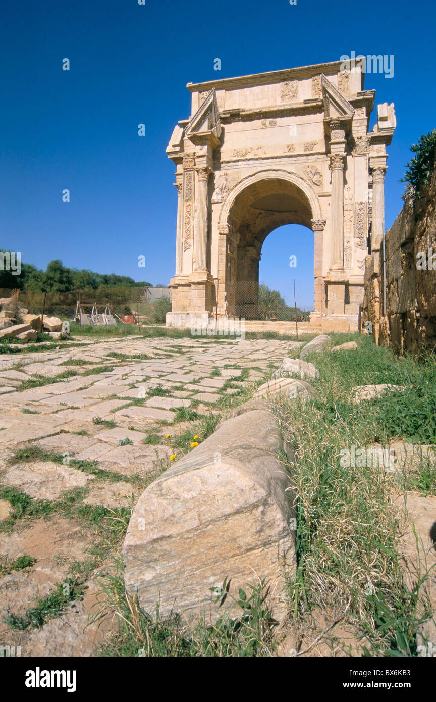 Severan arch (Settimio Severo arch), Leptis Magna, UNESCO World ...