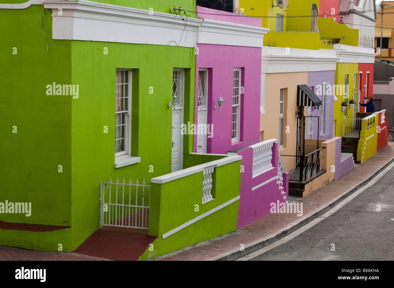 Bo-Kaap district, Cape Town, South Africa, Africa Stock Photo - Alamy