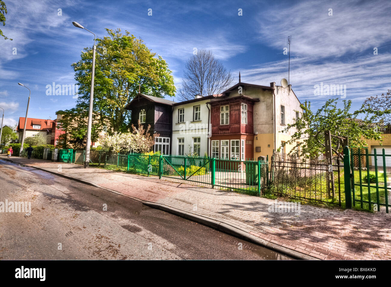 historic architecture of town Sopot, Poland Stock Photo - Alamy