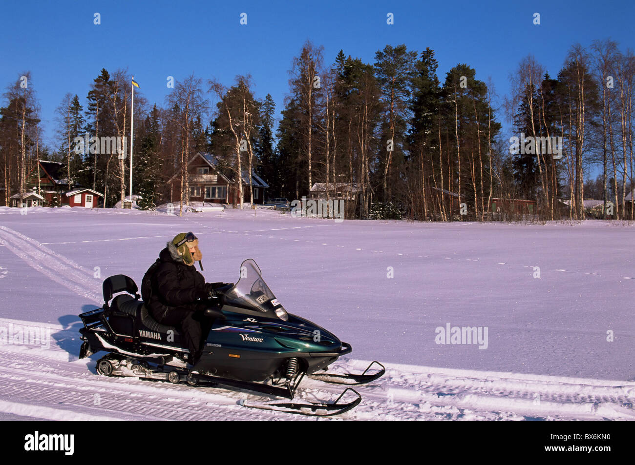 European snowmobiles hi-res stock photography and images - Alamy