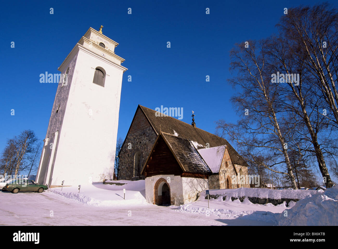 Gammelstad (Lulea old city) UNESCO World Heritage Site, Lapland, Sweden ...