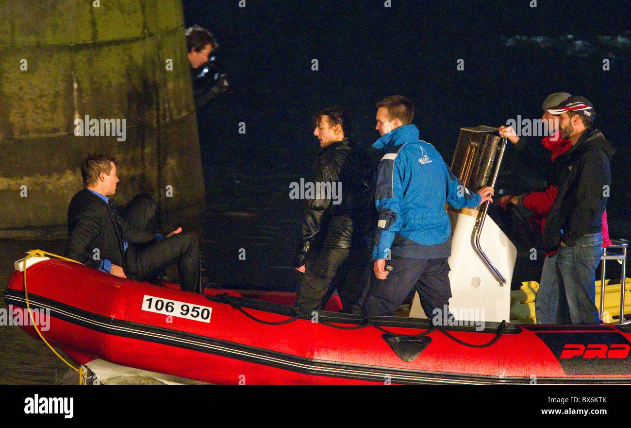 Tom Cruise, actor, action scene, Vltava river, cold---Tom Cruise, actor ...