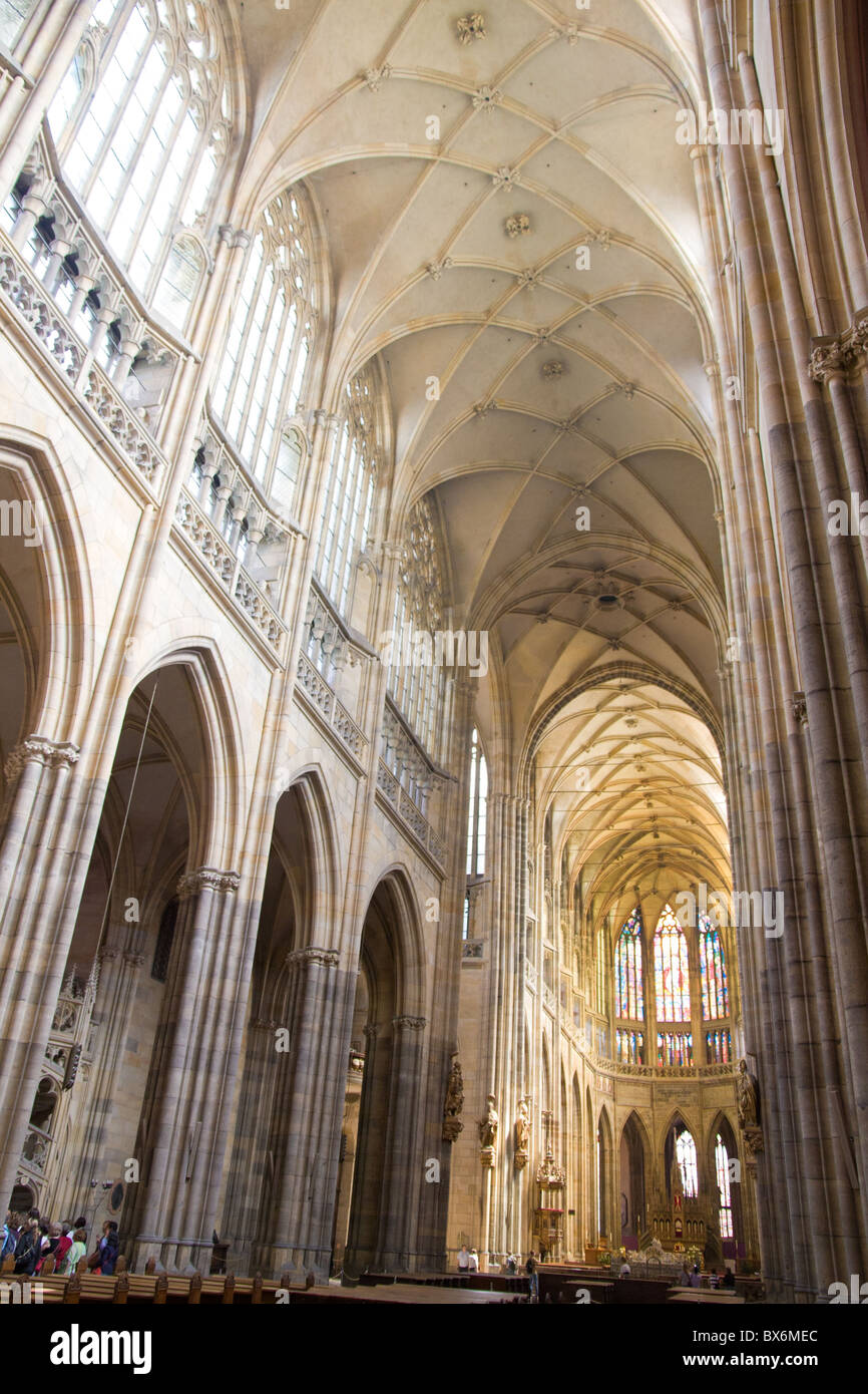 beautiful cathedral in prag, czech republic Stock Photo - Alamy