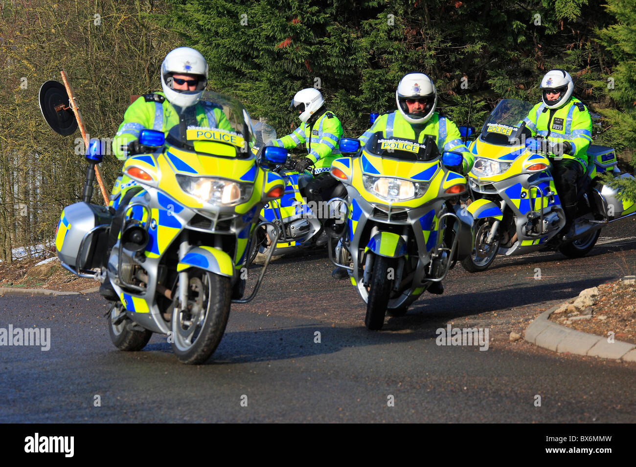 Metropolitan police bikes Stock Photo - Alamy