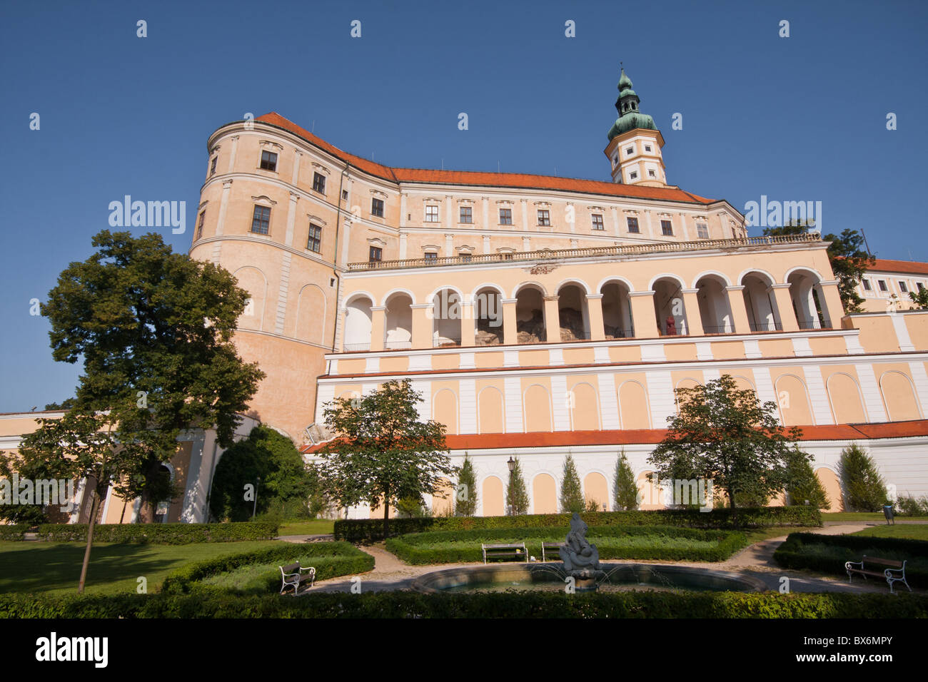 Mikulov castle, Czech Republic Stock Photo - Alamy